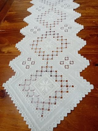 Striscia punto antico lavorata a mano