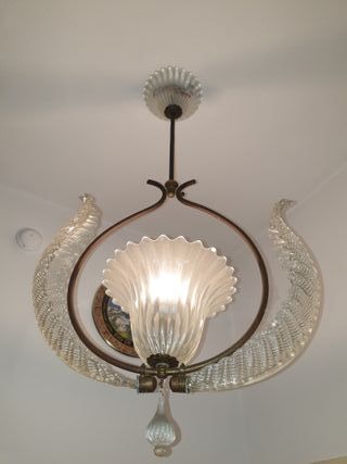 Lampadario di Murano funzionante