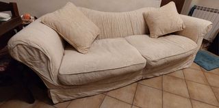 Divano 3 posti piume d'oca