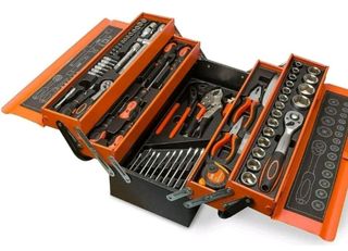 Set Cassetta da trasporto attrezzi Chiavi bussole