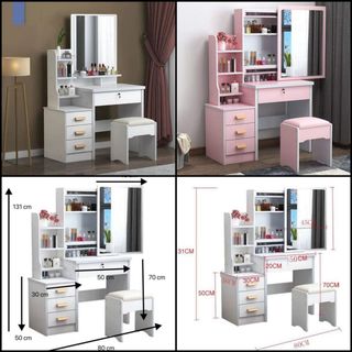 Ballerina con specchio scorrevole, misure come in