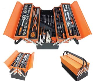 Set Cassetta da trasporto attrezzi Chiavi bussole