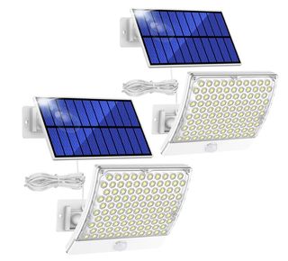 Lampade solari da esterno, 105 Led 2 pezzi
