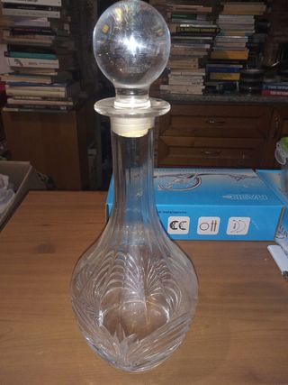 Bottiglia di cristallo