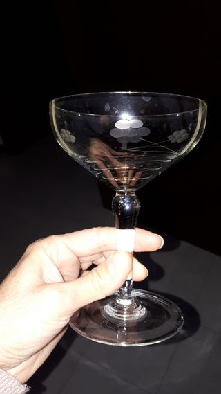 Servizio bicchieri in cristallo