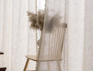 Tenda vintage con nappine