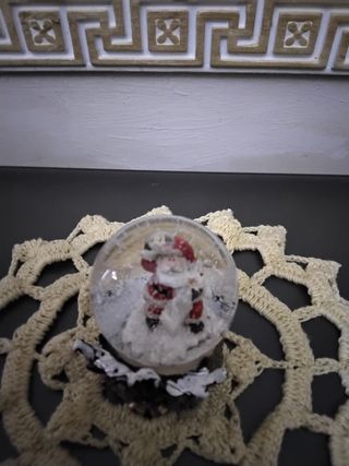 Palla di neve con Babbo  Natale