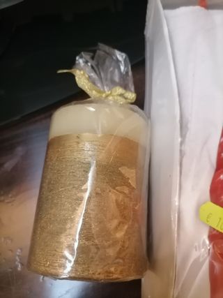 Set candele natalizie