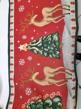 Runner Natalizio in Tessuto