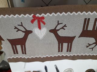 Runner Natalizio in Tessuto