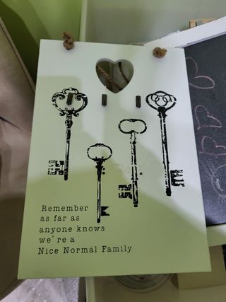 Porta Chiavi da Muro x Casa stile retrò