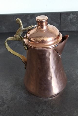 Caraffa Brocca Teiera Caffettiera in rame