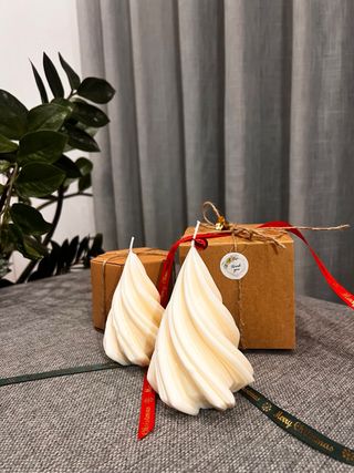 Candele alberi natalizi