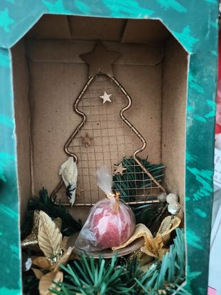 Portacandela di Natale Vintage