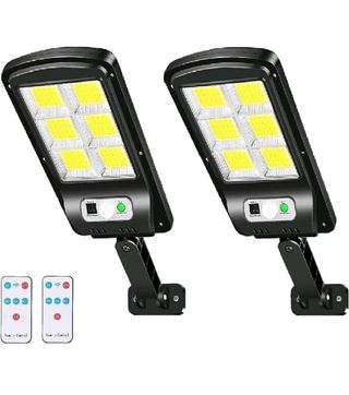 2 set lampioni energia solare