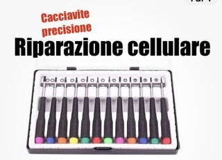 Set cacciaviti torx riparazione cellulare 12 pezzi