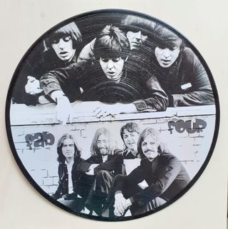 Vinile 33 giri da parete omaggio ai The Beatles