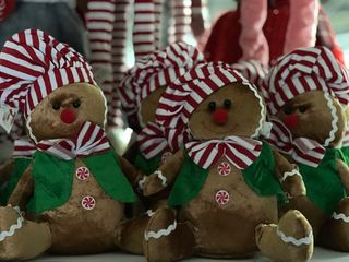 Omino pan di zenzero peluche Natale
