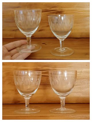 Due calici originali anni 60 vintage