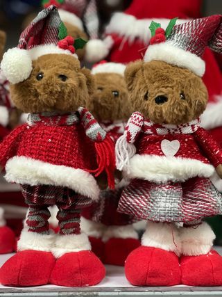 Coppia Teddy Navidad 45cm