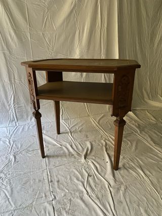 Tavolino ottagonale in rovere