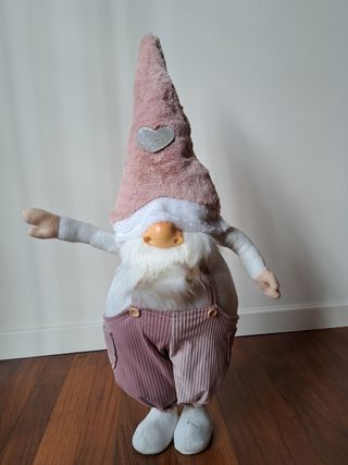 GNOMO ORLANDO ROSA 85 CM