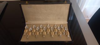 Set cucchiaini da caffè in argento