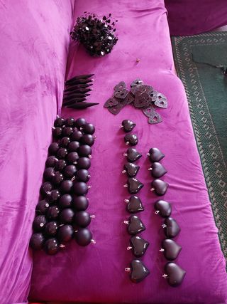 Decorazioni Natale nere eleganti