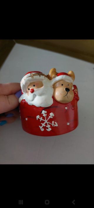 Porta candele natale