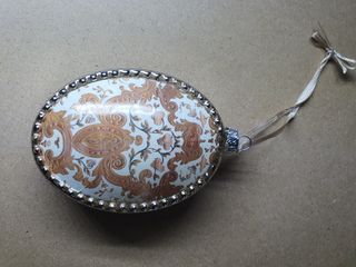 palla di natale ovale