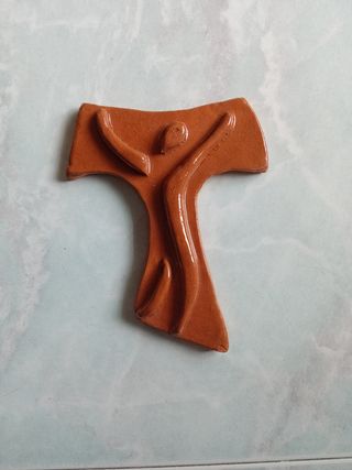 Crocifisso in ceramica