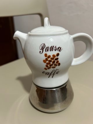 caffettiera in ceramica