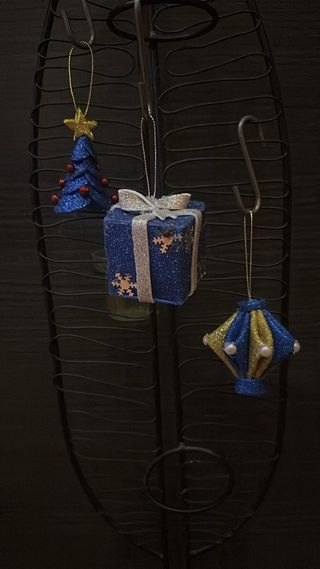 Palline di natale fatte a mano