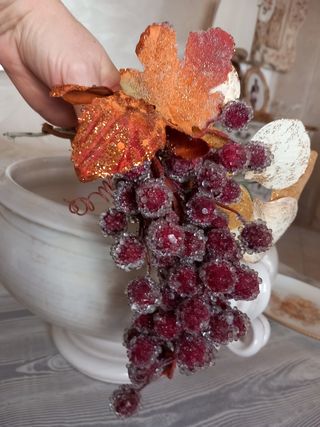 Uva artificiale per decorazioni