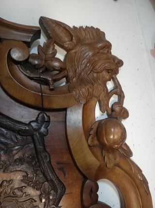 scultura caccia