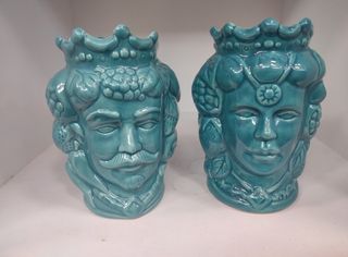 Coppia Teste di Moro