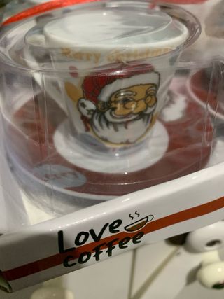Tazzine caffè tema natale