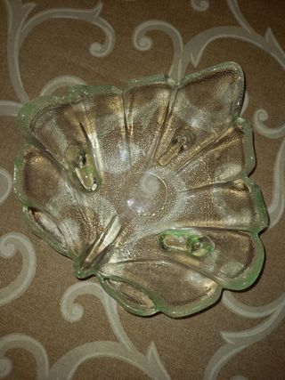 Porta cioccolatini in vetro di murano