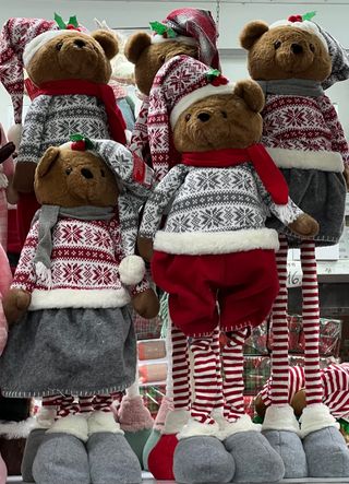 Orsetto 110cm Natale