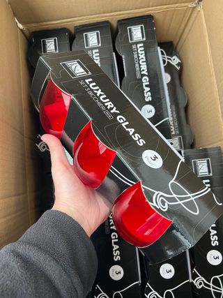bicchieri rossi natale