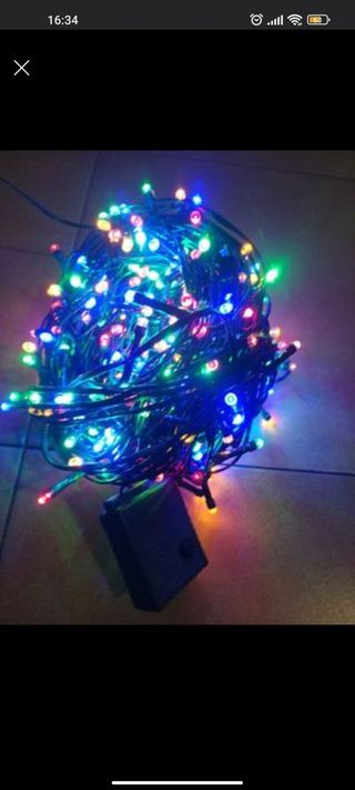 Luci di natale multicolore