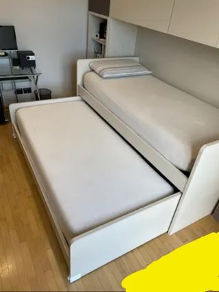 Coppia di letti singoli multifunzione