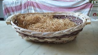 Cestino ovale in legno