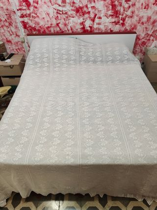 copriletto uncinetto