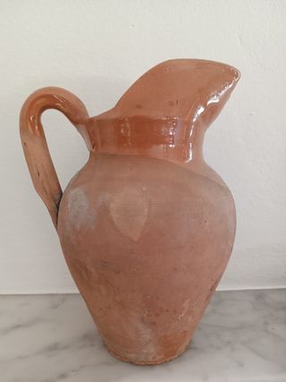 anfora/brocca terracotta per piante e fiori