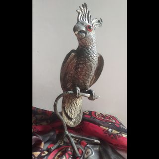 Statuetta di pappagallo anni '60