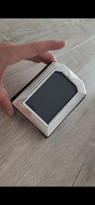 Porta foto in silver plate nuovo