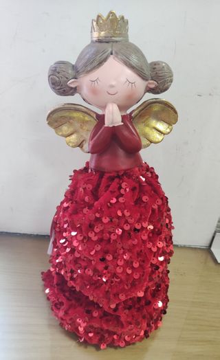 Bambola angioletto natalizio