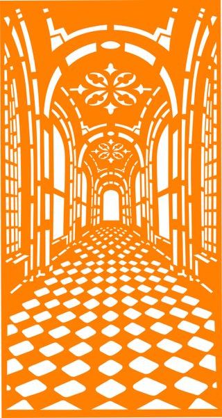 Quadro in legno taglio laser - 3d wall