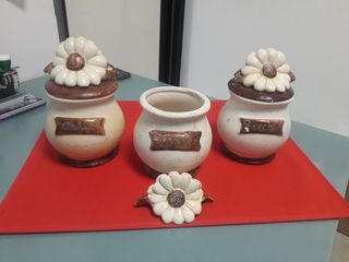 Set barattoli vintage